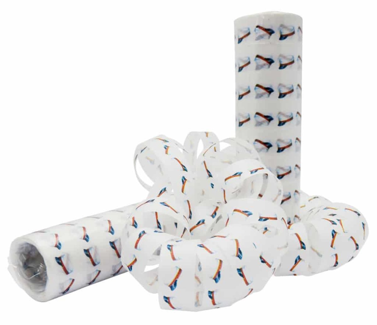 Studenter Serpentiner Rød | 24T Levering på pynt til enhver anledning ...