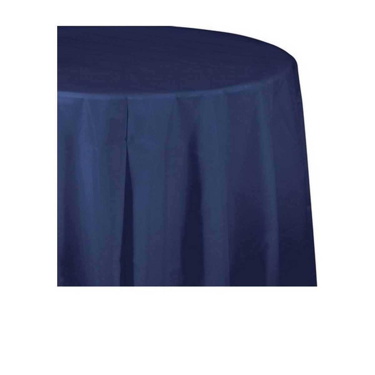 Rund Dug Navyblå | 24T Levering på pynt til enhver anledning - Luxit.dk