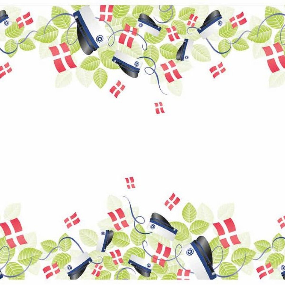 Luksus Studenter Bordløber Blå | 24T Levering på pynt til enhver ...