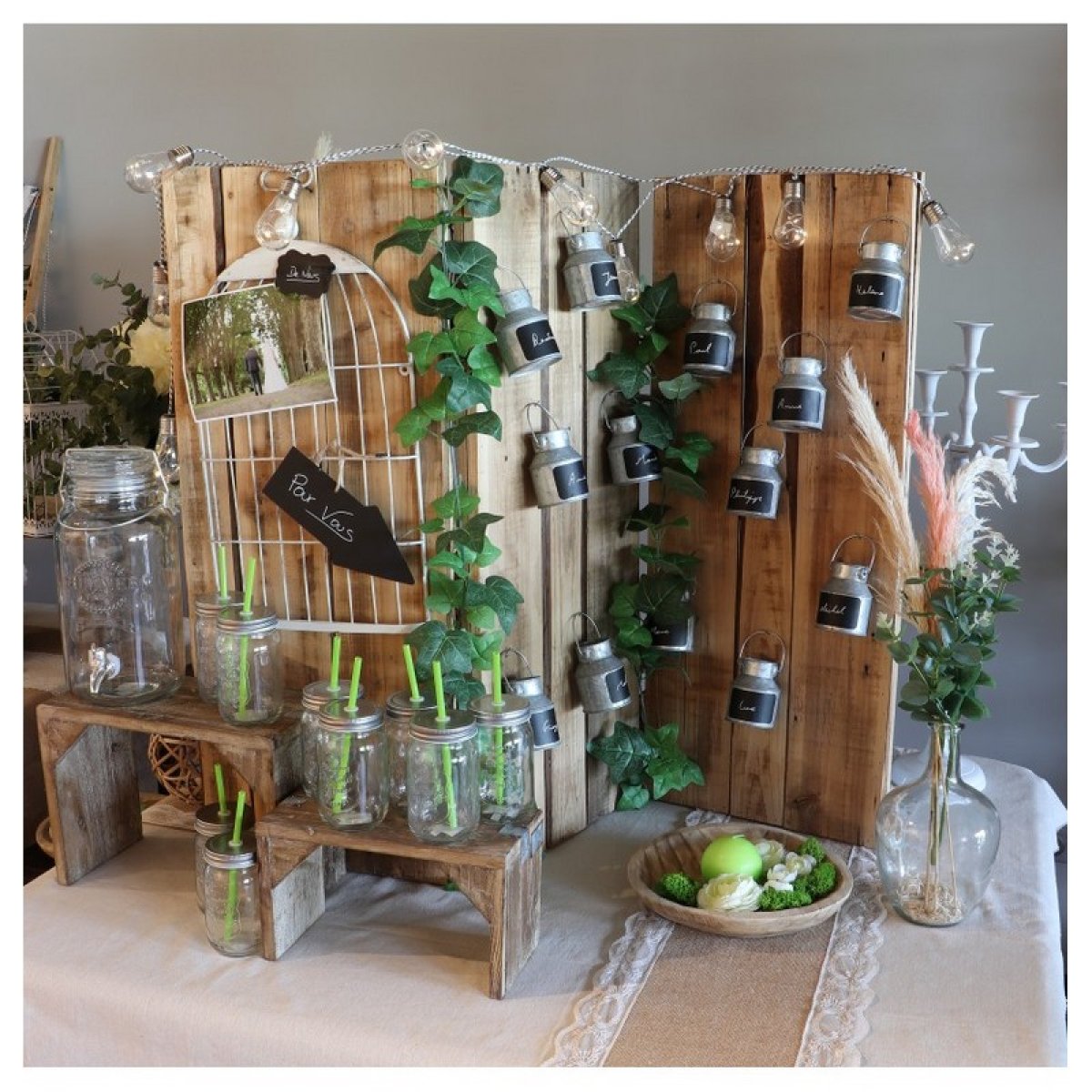 Rumdeler Skærm Træ | 24T Levering på pynt til enhver anledning - Luxit.dk