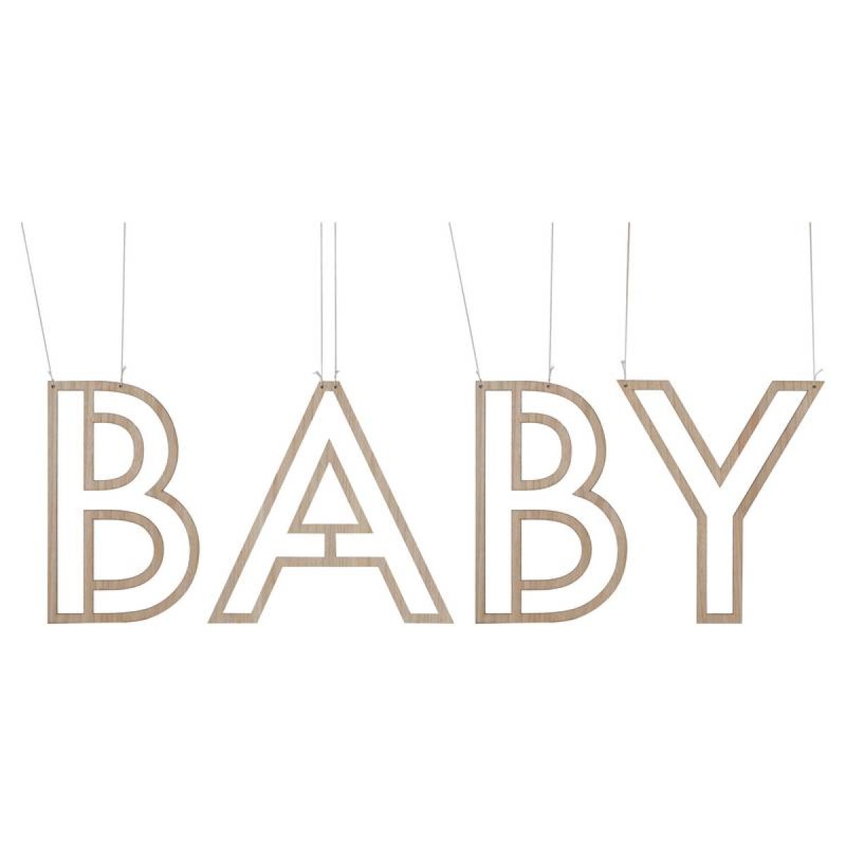 Baby Træ Banner | 24T Levering på pynt til enhver anledning - Luxit.dk