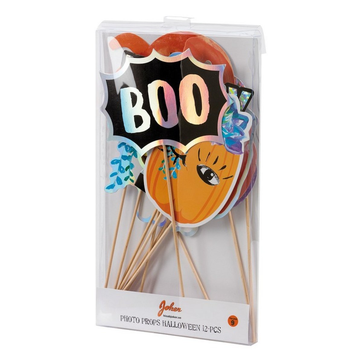 Halloween Photobooth Selfie Props | 24T Levering på pynt til enhver ...