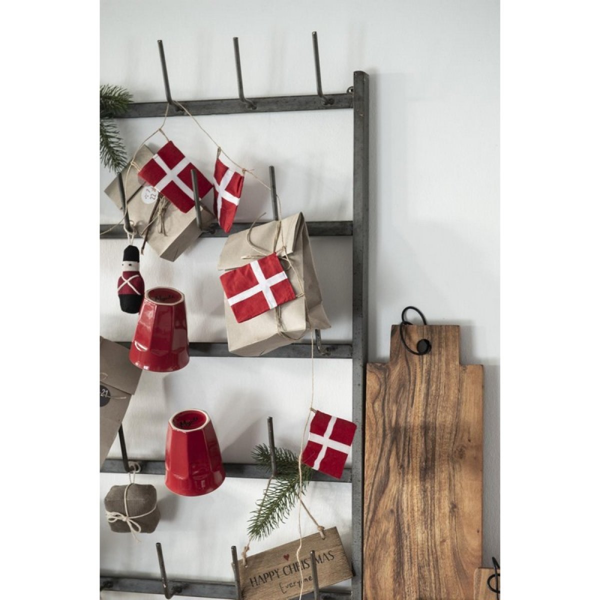 Ib Laursen® Dannebrog Flagranke | 24T Levering på pynt til enhver ...