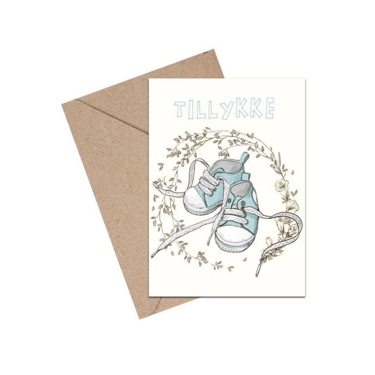 Tillykke Baby Dreng Kort | 24T Levering på pynt til enhver anledning - Luxit.dk