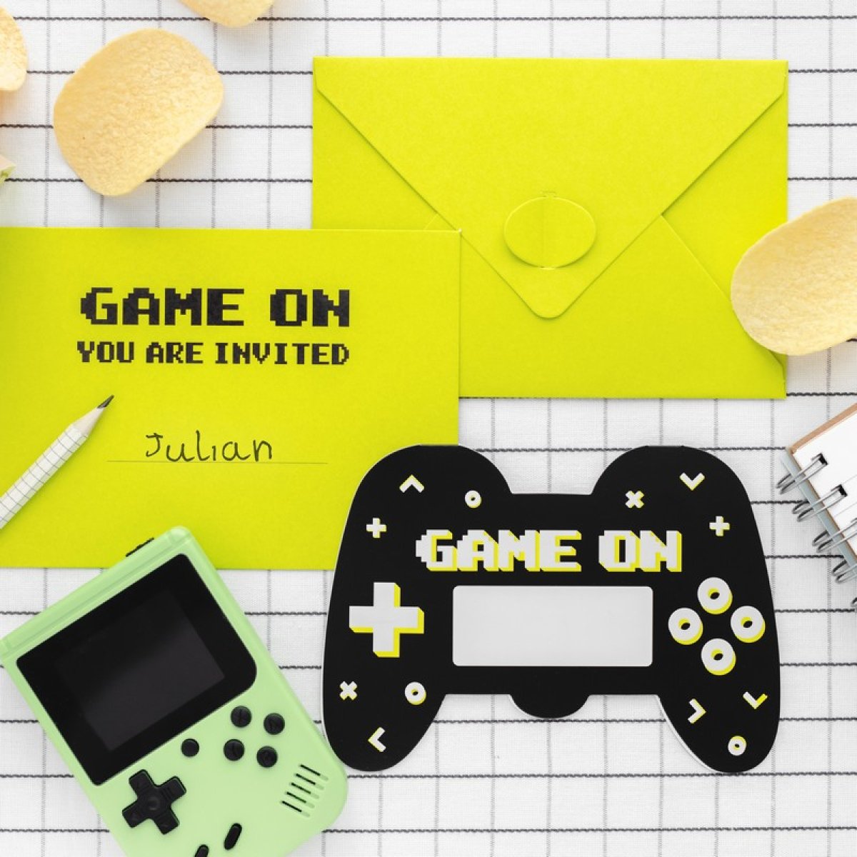 Gaming Controller Invitationer | 24T Levering på pynt til enhver ...