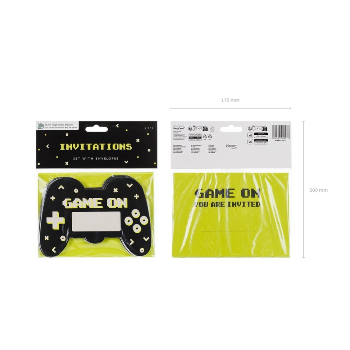 Gaming Controller Invitationer | 24T Levering på pynt til enhver ...