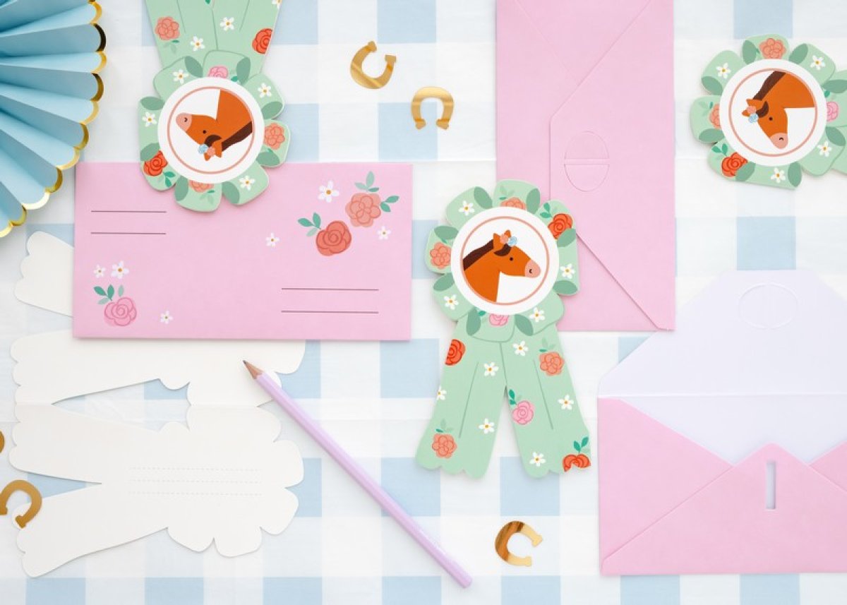 Heste Invitationer | 24T Levering på pynt til enhver anledning - Luxit.dk