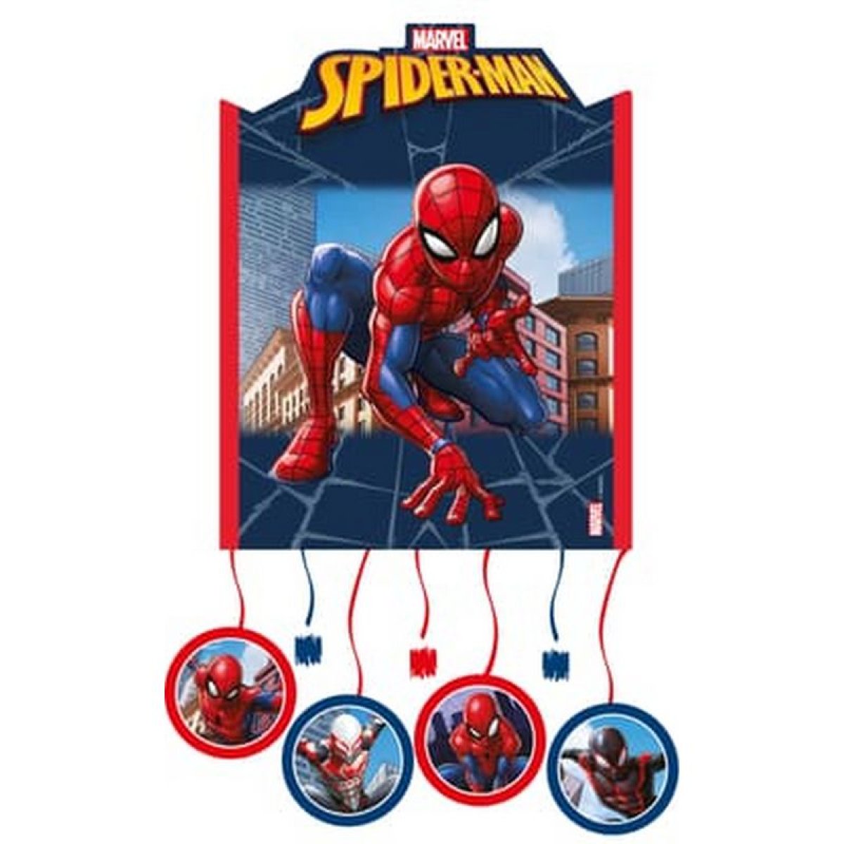 Spider-Man® Piñata | 24T Levering på pynt til enhver anledning - Luxit.dk