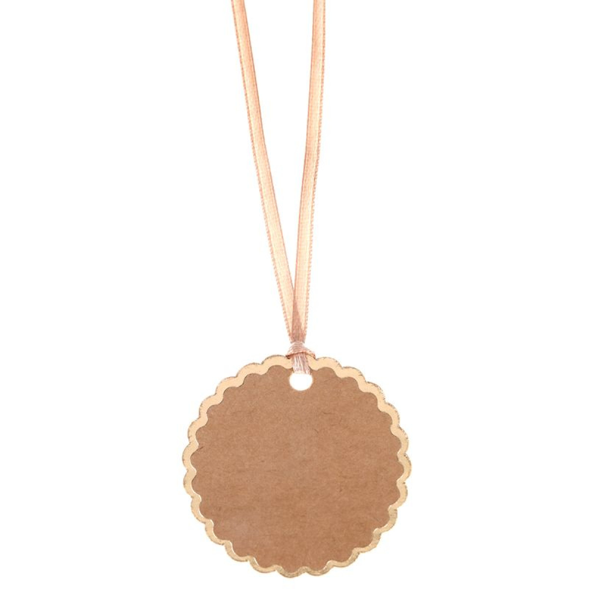 Bølgede Navneholdere Brun | 24T Levering på pynt til enhver anledning ...