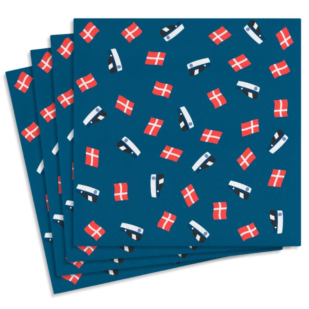 Studenter Servietter Blå | 24T Levering på pynt til enhver anledning ...