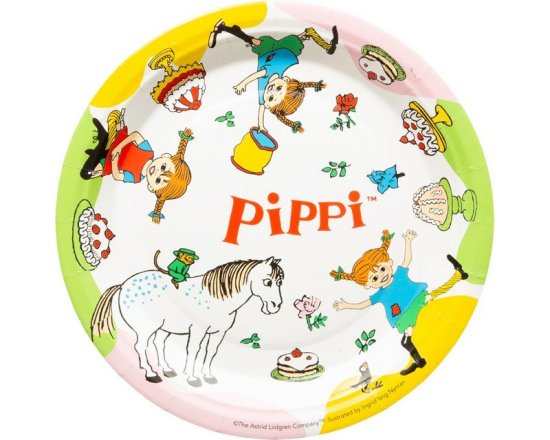 Pippi Langstrømpe® Invitationer | 24T Levering på pynt til enhver ...